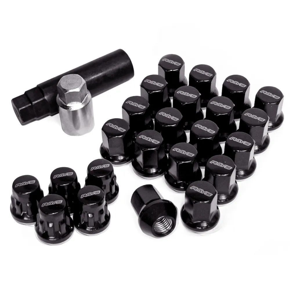 RAYS Jimny Nut & Lock Set L31 17HEX | M12x1.25 23PC | Kurumaya Tokyo ...