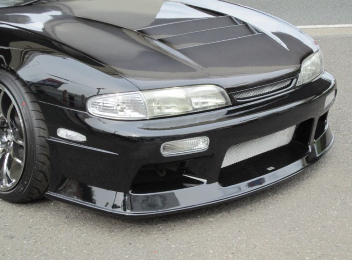 Car Modify Wonder Triple Ducted Hood for S14 Zenki, Glare | Kurumaya ...